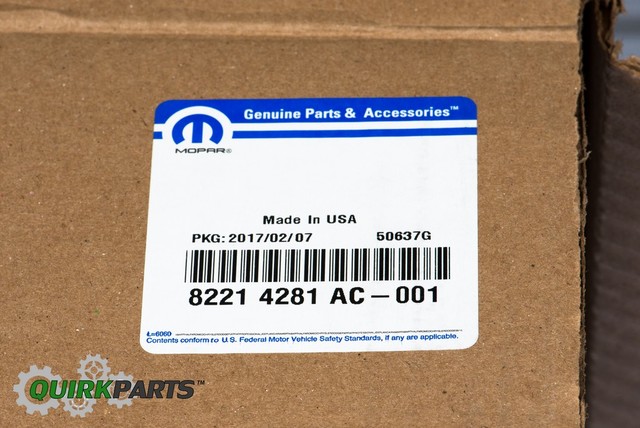 82214281ac - Wheel Flares - 2009-2022 Mopar | Mopar OEM Parts Outlet