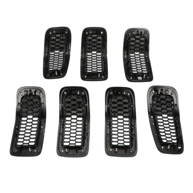 2014-2018 Jeep Cherokee Radiator Grille Kit 68303626AC | Mopar OEM ...