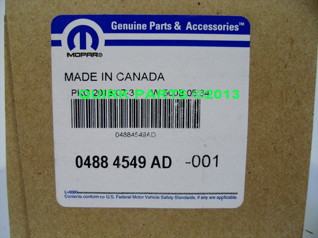 2007-2017 Mopar 07-12 Jeep Dodge Chrysler Short Runner Intake Flow ...