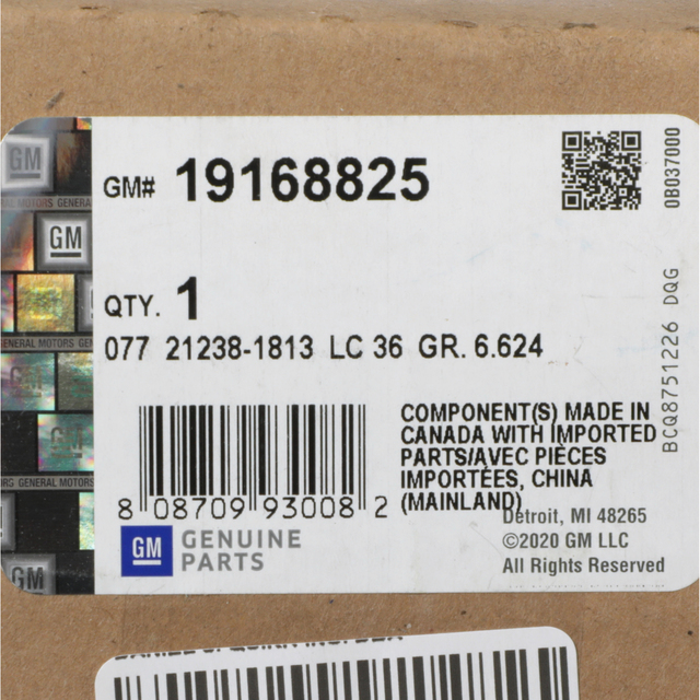 Power Steering Fluid Flow Control Valve Actuator 19168825 | QuirkParts
