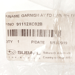 2019-2022 Subaru Ascent OEM NEW 2019-2020 Subaru Ascent Lower Molding ...