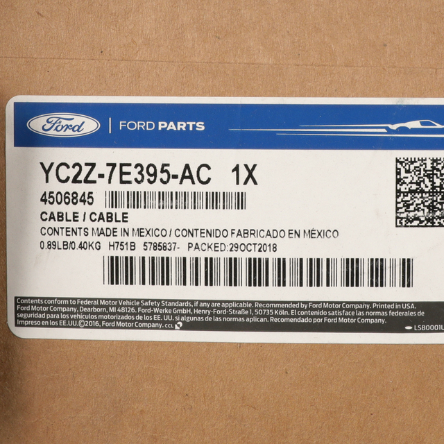 1998-2004 Ford E150 E250 E350 Econoline Transmission Gear Shift Cable ...