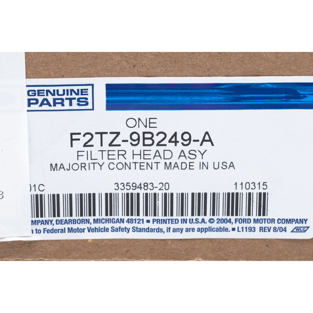 Ford F250 F350 6.9L 7.3L IDI Diesel Fuel Filter Housing Header OEM ...