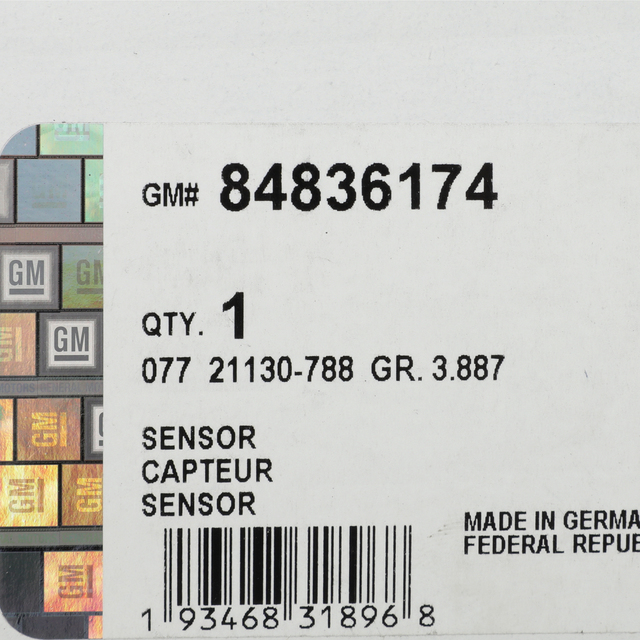 2017-2024 GM Forward Range Radar Sensor 86771897 | QuirkParts