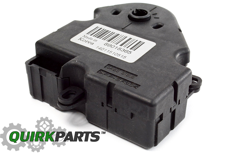 1995-2014 GM Temperature Mode Valve Actuator Assembly 89018365 | QuirkParts
