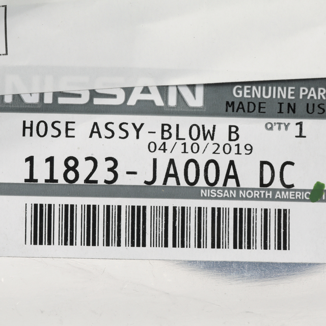 Hose Assembly Blow By A 11823-JA00A | QuirkParts