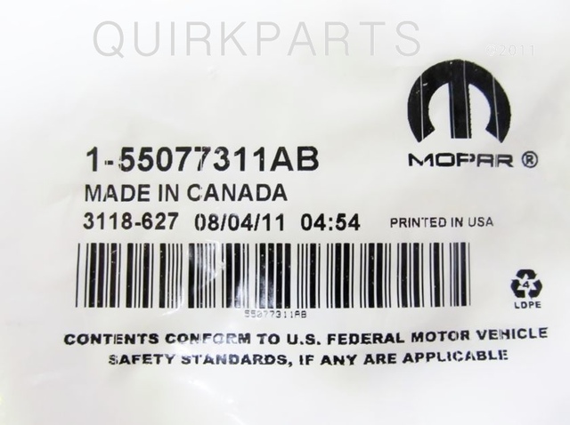 2003-2022 Mopar Trailer Hitch Plug 68495076AA | QuirkParts