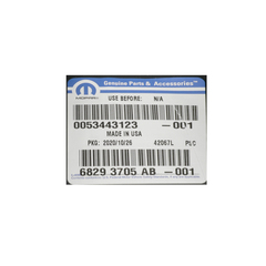 2018-2025 Jeep Bumper Reinforcement 68293705AC | Mopar OEM Parts Outlet