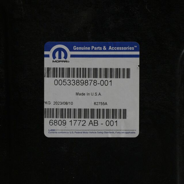 2011-2022 Mopar 2011-2014 Grand Cherokee & Durango 3.6 V6 Belly Pan ...