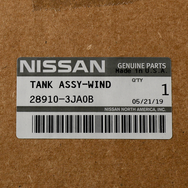 2013-2020 Nissan Pathfinder Washer Reservoir 28910-3JA0B | QuirkParts