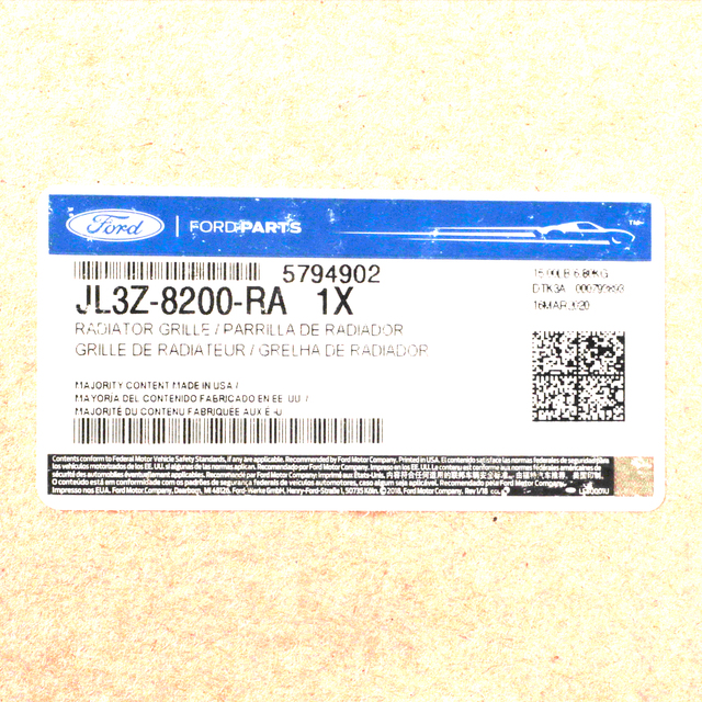 2018-2020 Ford F-150 OEM NEW 2009-2018 Ford F150 F250 F350 SOHC Grille ...