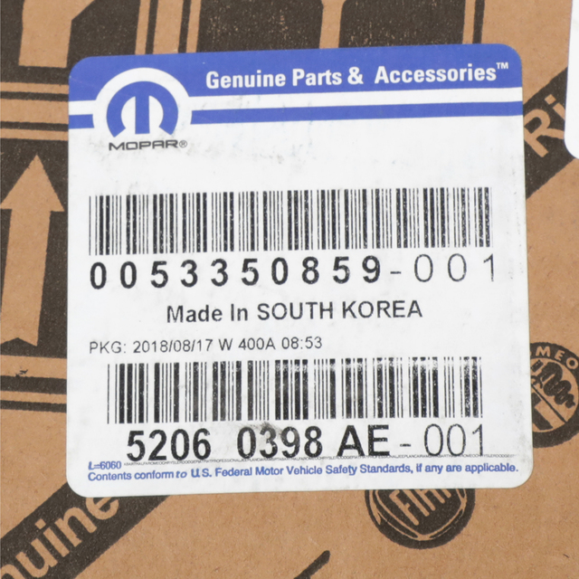 2011-2018 Jeep OEM NEW 11-18 Mopar Jeep Wrangler 3.6L 3.8L Brake Hub ...