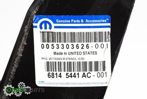 2013-2024 Ram Front Energy Absorber 68145441AC | QuirkParts