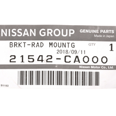 2003-2020 Nissan 2003-2010 Nissan Upper Radiator Mounting Bracket ...