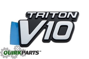 1999-2004 Ford 1999-2004 Ford Super Duty Triton V10 Front Fender Emblem ...