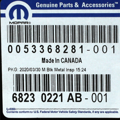 2007-2018 Jeep OEM NEW 2007-2018 Mopar Jeep Wrangler 3.6L Rear Corner ...