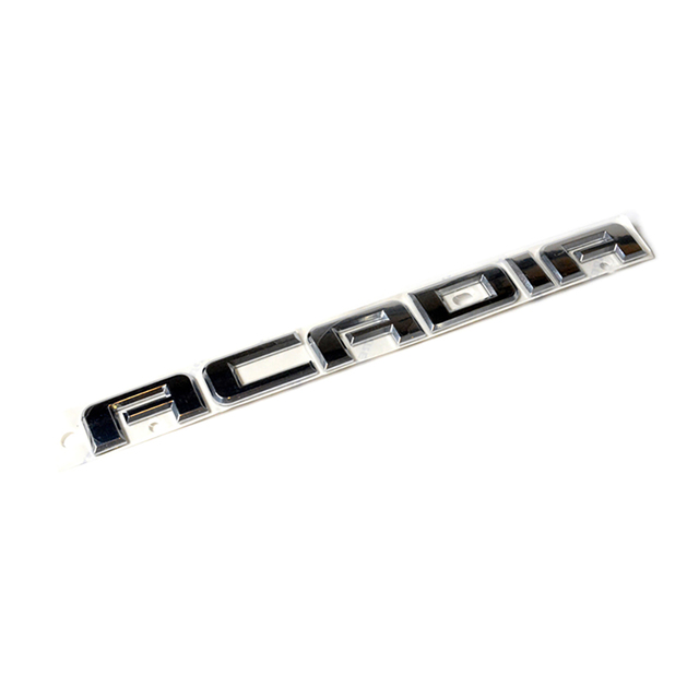 2007-2017 GMC GMC 'Acadia' Chrome Rear Tailgate Decal Emblem OEM NEW ...