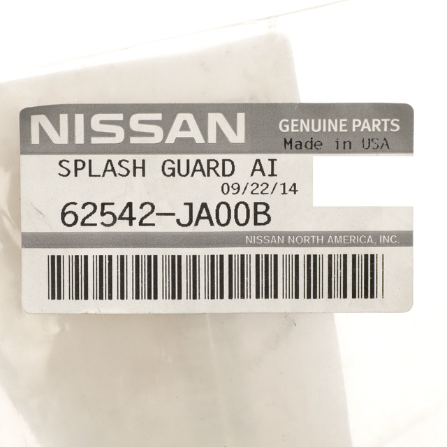 2008-2013 Nissan Altima Upper Shield 62542-JA00B | QuirkParts