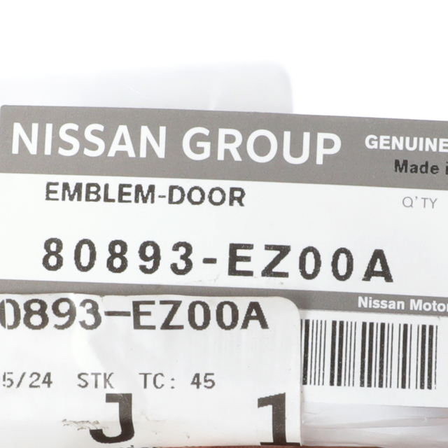 2017 Nissan Titan Nameplate 80893-EZ00A | QuirkParts