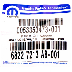2015-2022 Chrysler 300 Fog Lamp Bezel, Left 68227213AB | QuirkParts
