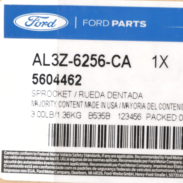2010-2020 Ford Camshaft Gear AL3Z-6256-CA | QuirkParts