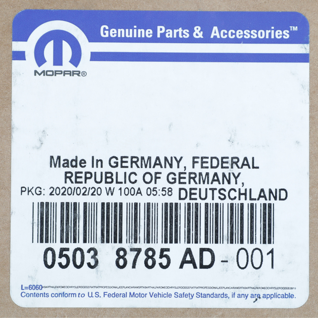 2006-2022 Mopar Hydraulic Lifters And Yoke, Front 5038785AD | QuirkParts