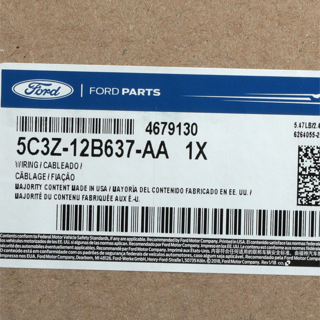 Wire Assembly 5C3Z-12B637-AA | QuirkParts