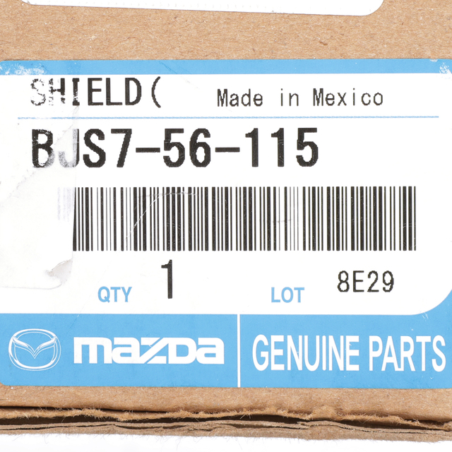Shield(L) Splash B45A-56-115B | QuirkParts