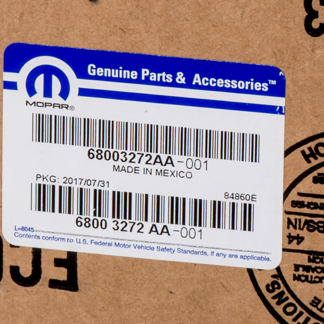 2007-2018 Jeep OEM NEW Mopar 2007-08 Jeep Wrangler 3.6L 3.8L Rubicon ...