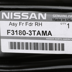 2013-2020 Nissan OEM NEW 2013-2018 Nissan Altima Maxima Passenger Sd ...