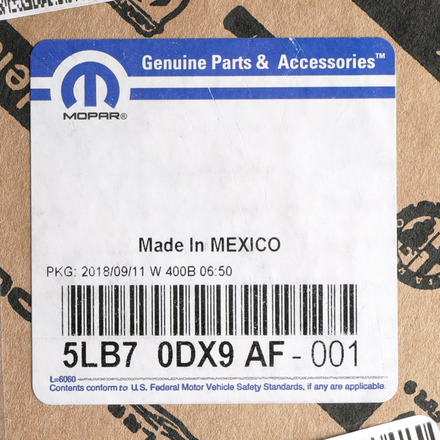 2015-2017 Mopar Steering Column Module 5LB70DX9AH | QuirkParts