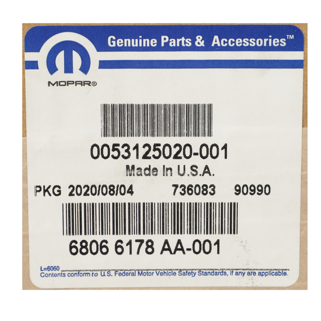 2011-2021 Mopar Intermediate Shaft 68066178AA | QuirkParts