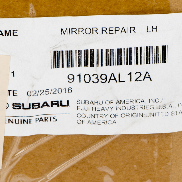2015-2020 Subaru OEM NEW 2015-19 Subaru Crosstrek Legacy Mirror Repair ...