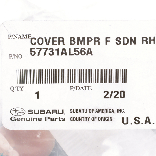 2018-2019 Subaru Legacy OEM NEW 2018-2019 Subaru Legacy Passenger Side ...