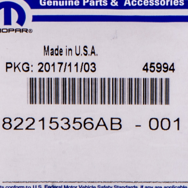 2018-2024 Jeep Wrangler Tailgate Reinforcement System 82215356AC ...