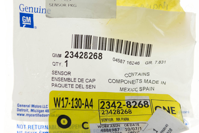 2014-2021 GM OEM NEW 2014-2019 GM Buick Cadillac Chevrolet GMC Parking ...