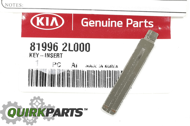 Key Insert Blank 81996 2L000 | QuirkParts