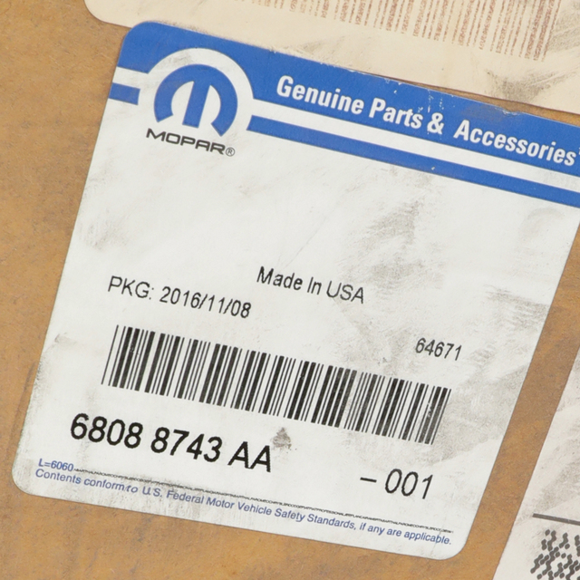 2011-2012 Jeep Wrangler OEM NEW 2011-2012 Mopar Jeep Wrangler Pad Seat ...