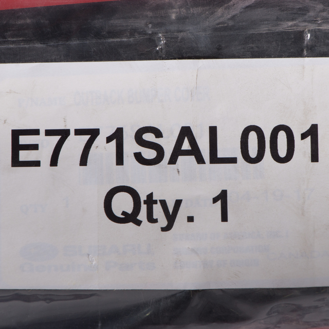 E771SAL001 - OEM NEW 2015-2017 Subaru Outback Bumper Rear Bumper Cover ...