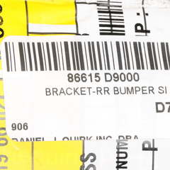 2017-2021 Kia Sportage OEM NEW 2017-20 Kia Sportage Rear Bumper Left ...