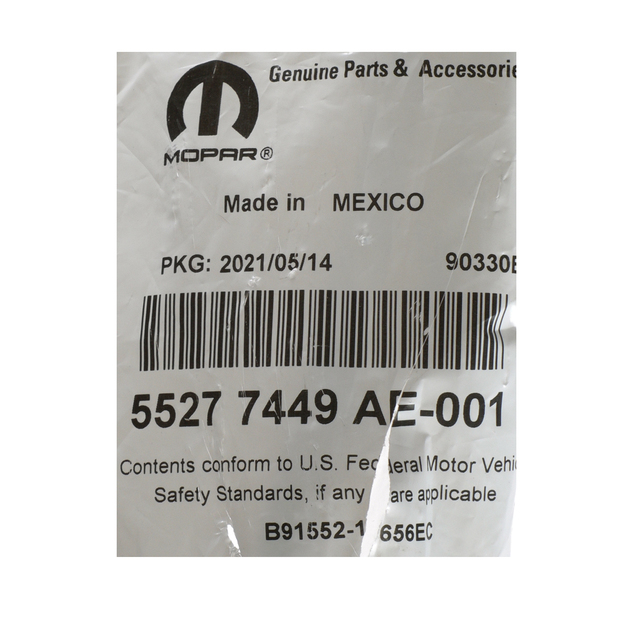 2016-2024 Ram Front Wiper Arm, Left 55277449AE | Mopar OEM Parts Outlet