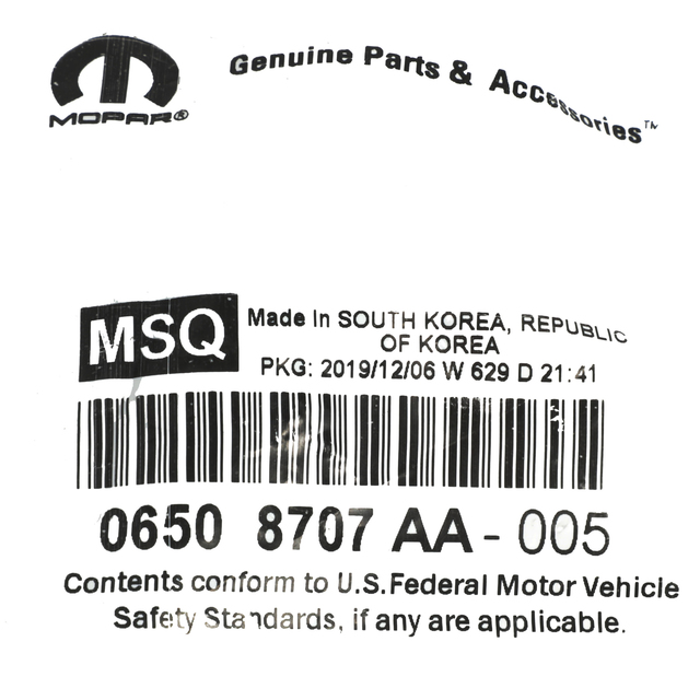 2007-2021 Mopar Wheel OEM NEW 2007-2018 Mopar Chrysler Voyager Dodge ...