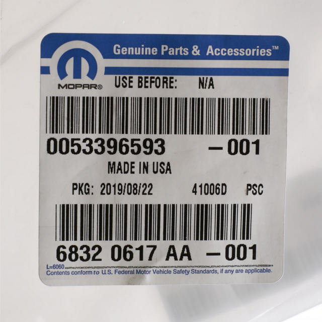 68320617AA - OEM NEW 2018-2020 Mopar Dodge Durango 3.6L W/srt design ...