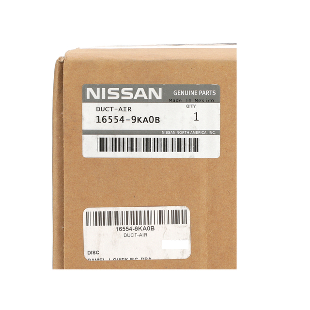 2013-2019 Nissan Duct Assembly 16554-9KA0B | QuirkParts