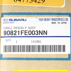 2002-2008 Subaru Grille Front Hood 90821FE003NN | QuirkParts