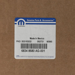 2020-2025 Ram 1500 Day Light Opening Molding, Right 68348680AG | QuirkParts