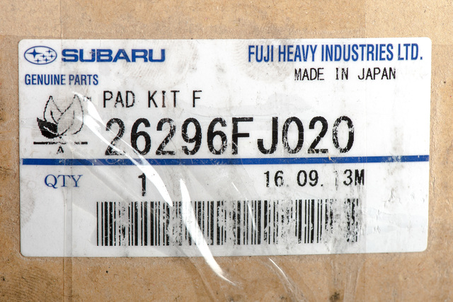 2014-2020 Subaru OEM NEW 2014-2020 Subaru Crosstrek Forester Front Disk ...