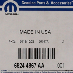 2016-2021 Mopar OEM NEW Mopar 16-19 Jeep Grand Cherokee Dodge Durango ...