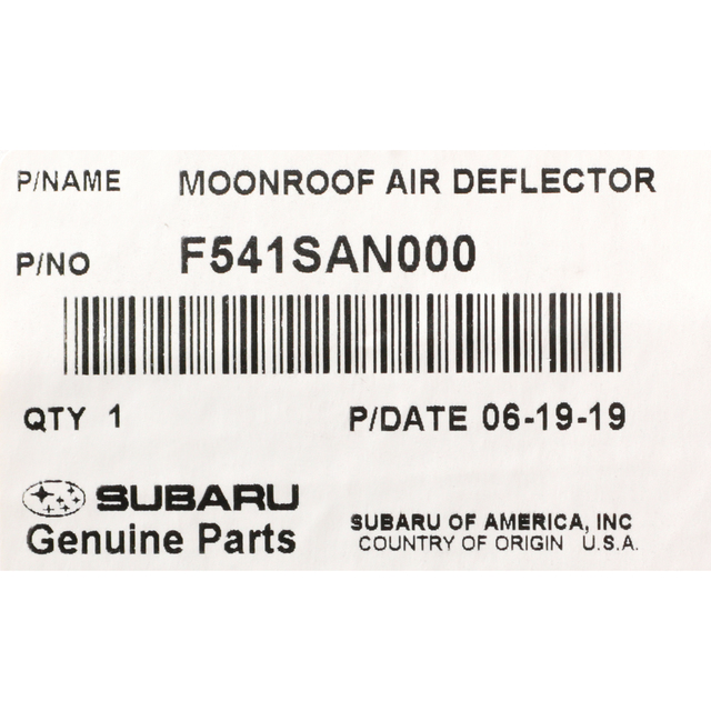 2020-2023 Subaru OEM NEW 2020 Subaru Outback Legacy Moonroof Air ...