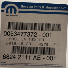2017-2022 Jeep Compass OEM NEW 2017-21 Mopar Jeep Compass 2.4L Door ...